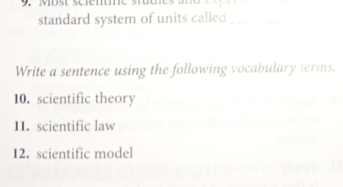 9. Most Scientific Studies and Capit Standard System of Units Called ...