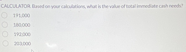 CALCULATOR. Based on Your Calculations, What Is the Value of Total ...