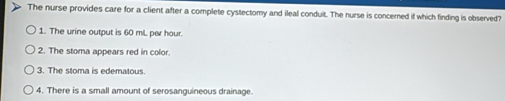 The Nurse Provides Care for a Client After a Complete Cystectomy and ...