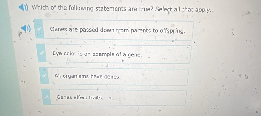 (1)) Which of the Following Statements Are True? Select All That Apply ...