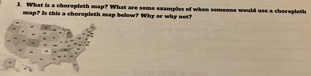 1. What Is a Choropleth Map? What Are Some Examples of When Someone Would Use a Choropleth Map ...