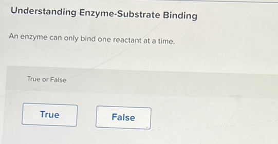 Understanding Enzyme -Substrate Binding An Enzyme Can Only Bind One ...