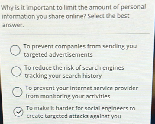 Why Important to Limit the Amount of Personal Information You Share ...