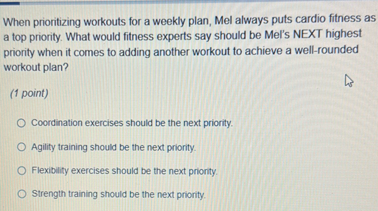 When Prioritizing Workouts for Weekly Plan, Mel Puts Cardio Fitness Top ...