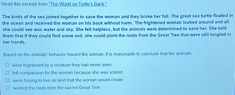 Read This Excerpt from "The World on Turtle's Back" The Birds of the ...