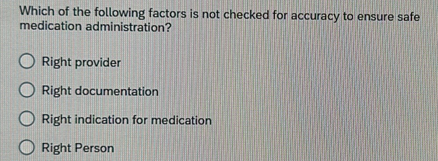 Which of the Following Factors Is Not Checked for Accuracy to Ensure ...