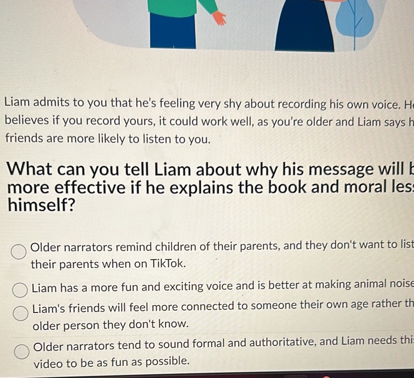 Liam Admits to You That He's Feeling Very Shy About Recording His Own ...