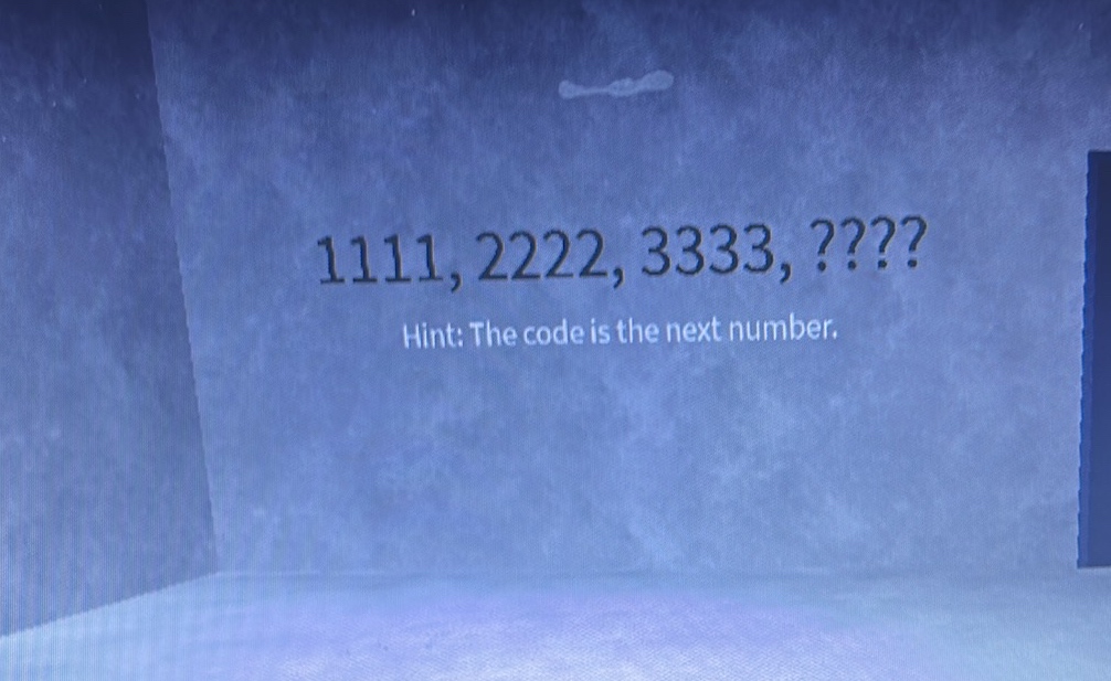 1111,2222,3333,???? Hint:The Code Is the Next Number. | Questionai.APP