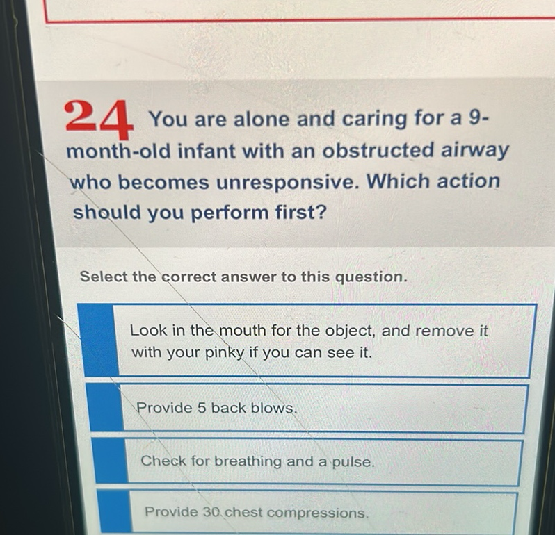 24 You Are Alone and Caring for a 9- Month-old Infant with an ...