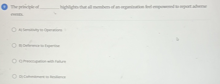 (9) The Principle of __ , Highlights That All Members of an ...
