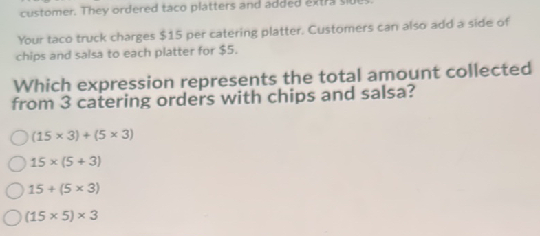 Customer. They Ordered Taco Platters and Added Extra Sides. Your Taco ...