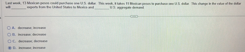 Last Week, 13 Mexican Pesos Could Purchase One U.S. Dollar. This Week ...
