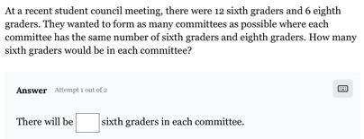 Recent Student Council Meeting, 12 Sixth Graders 6 Eighth Graders ...