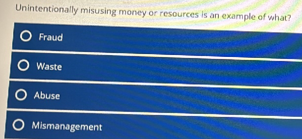 Unintentionally Misusing Money or Resources Is Example of What? Fraud ...