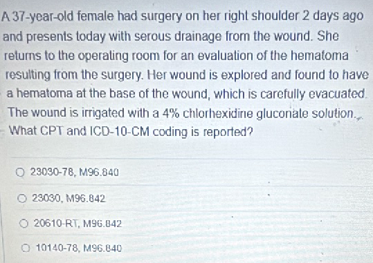 37-year-old Female Had Surgery on Her Right Shoulder 2 Days Ago ...