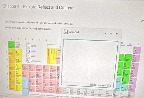 Chaptor 4 - Explore Reflect and Connect Celermine the Product Element ...