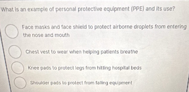 What Is an Example of Personal Protective Equipment (PPE) and Its Use ...