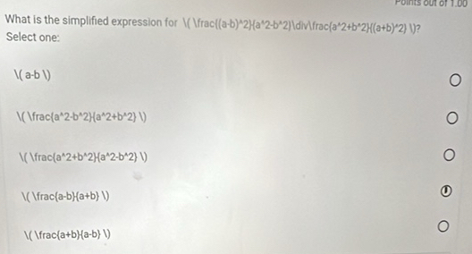 What Is the Simplified Expression for Backslash Backslash Backslash ...