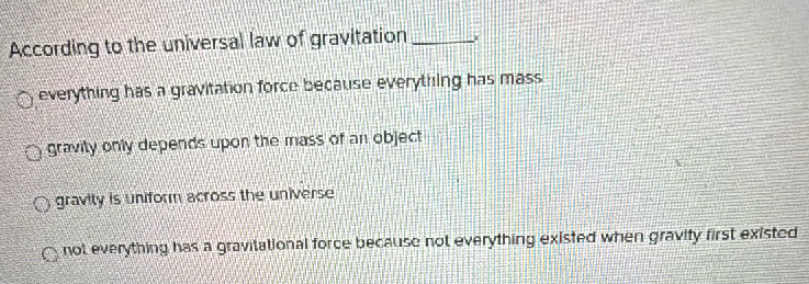 According Universal Law Gravitation __ Everything Gravitation Force ...