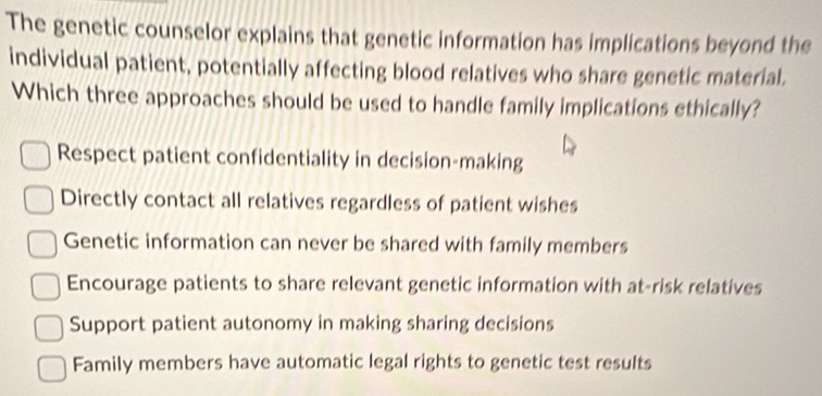 The Genetic Counselor Explains Genetic Information Implications Beyond ...