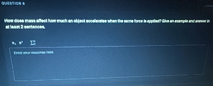 QUESTION 6 How Does More After Hour Much an Object Accelerates When the ...