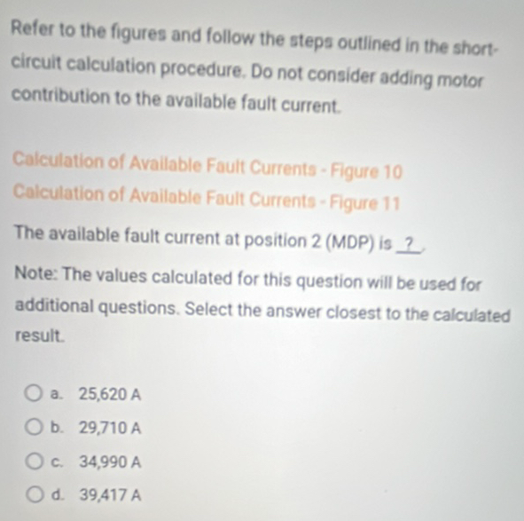Refer to Figures Follow Steps Outlined Short. Circuit Calculation ...